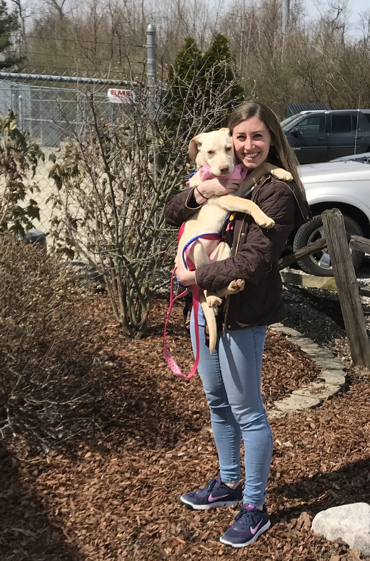 Anne-Chloe Nolan home 3-31-18 - Cincinnati Lab Rescue